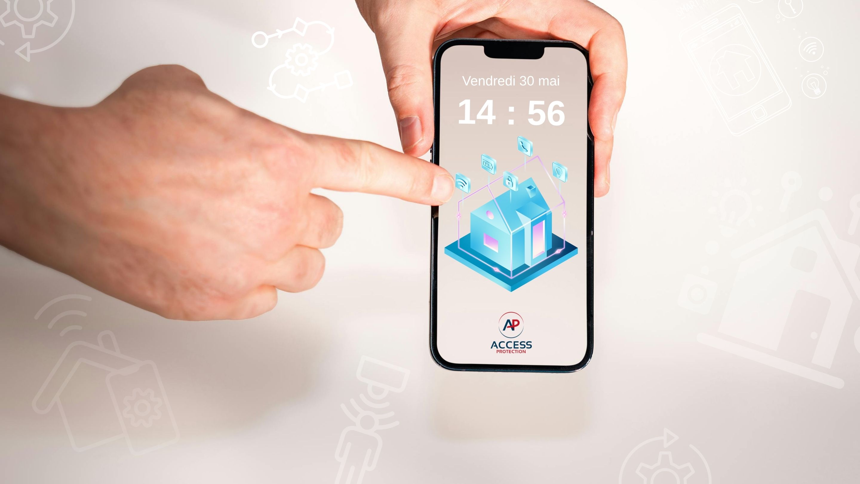 Alarme connectée : suivi de sécurité en temps réel